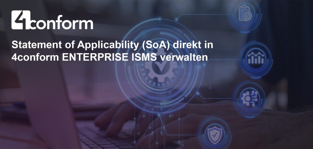 Statement of Applicability - ISO 27001 SoA with 4conform